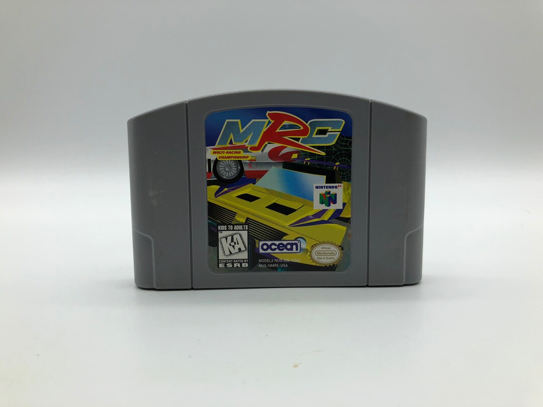 MRC: Multi-racing Championship | Nintendo 64, N64, Nintendo | Vintage ...