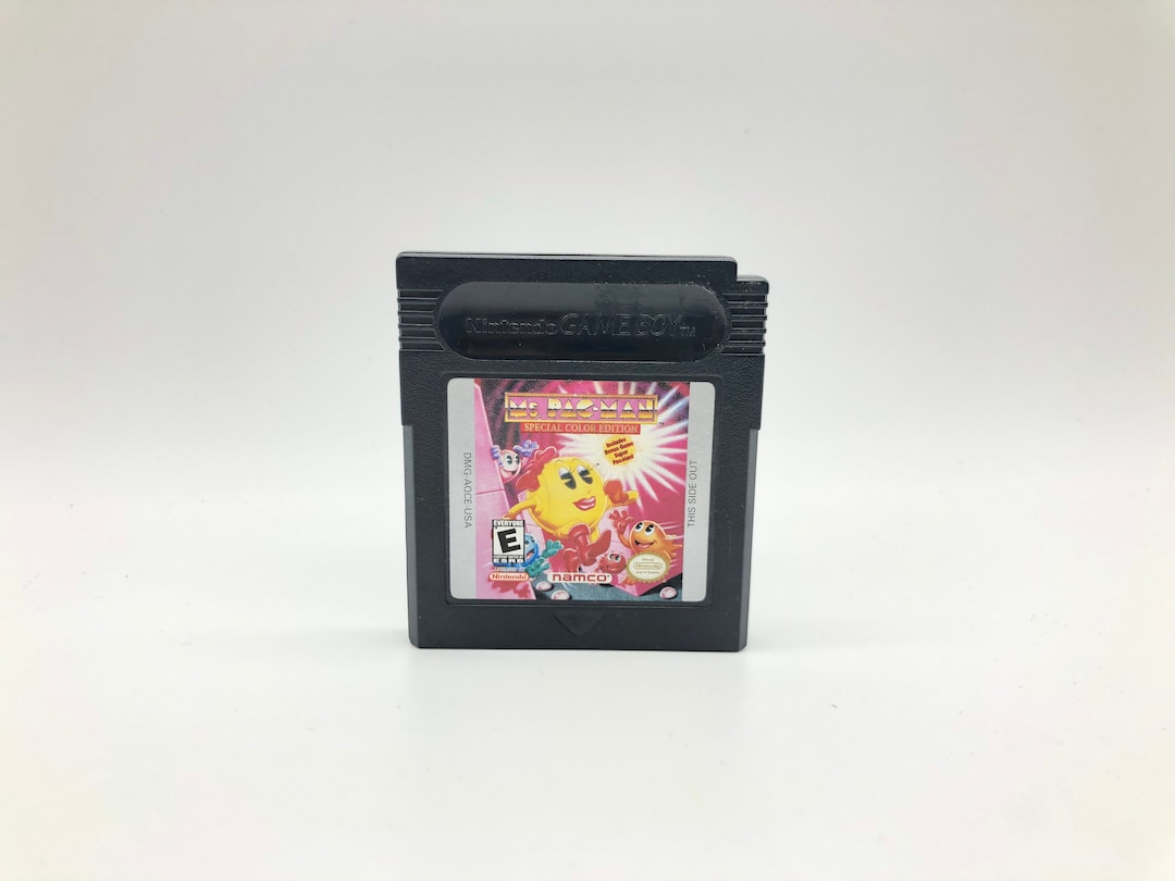 Ms. Pac-man Special Edition | Game Boy Color, 1999 | Pacman, Nintendo ...