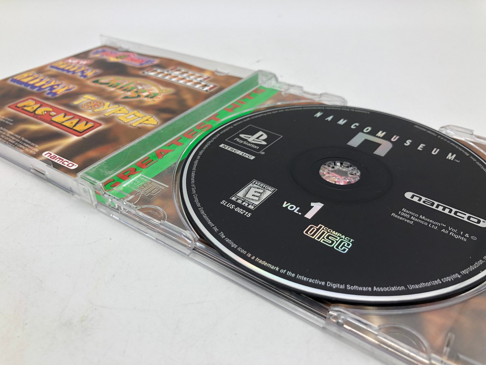 Namco Museum Vol. 1 sony Playstation 1 1995 Complete - Etsy