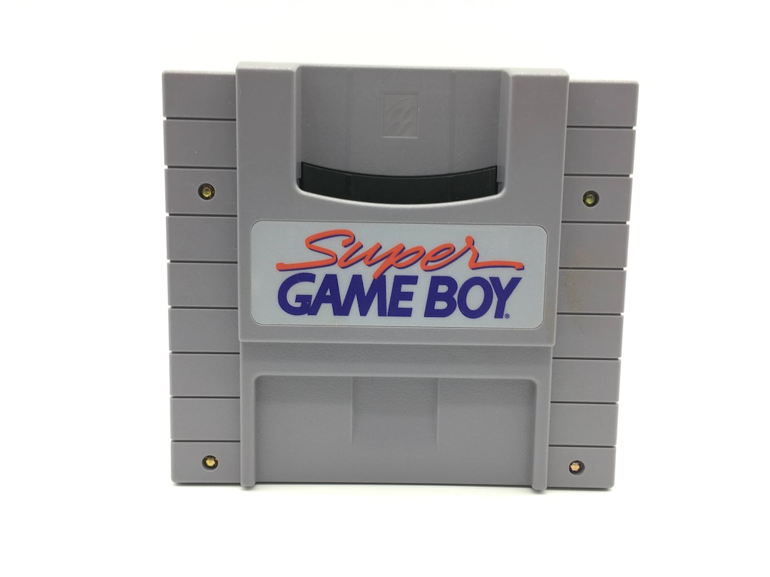 Super Gameboy Cartridge: SNES Game Boy Adapter, Tested - Etsy