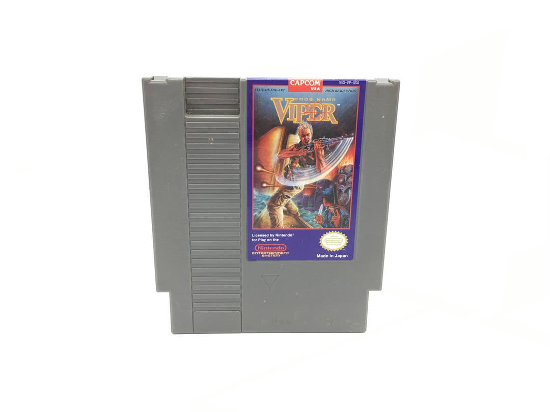 Code Name: Viper - Nintendo NES Cartridge (1990) - Etsy