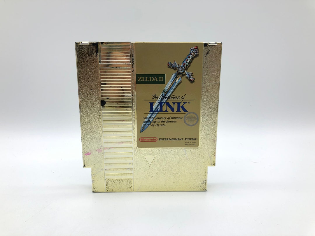 The Adventure of Link (nintendo Entertainment System, 1988) NES, Gold ...