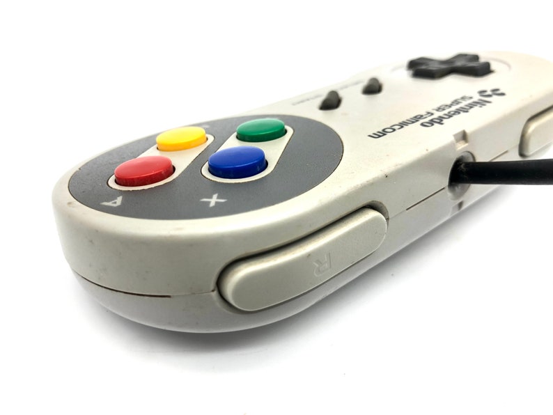 Original Super Nintendo SNES Famicom Controller Gray SNES - Etsy