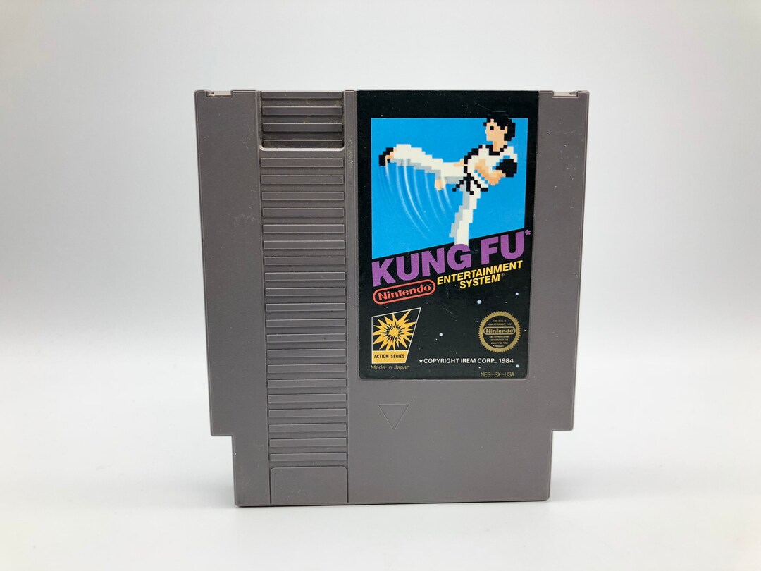 Kung Fu (nintendo Entertainment System, 1985) Vintage Video Game ...