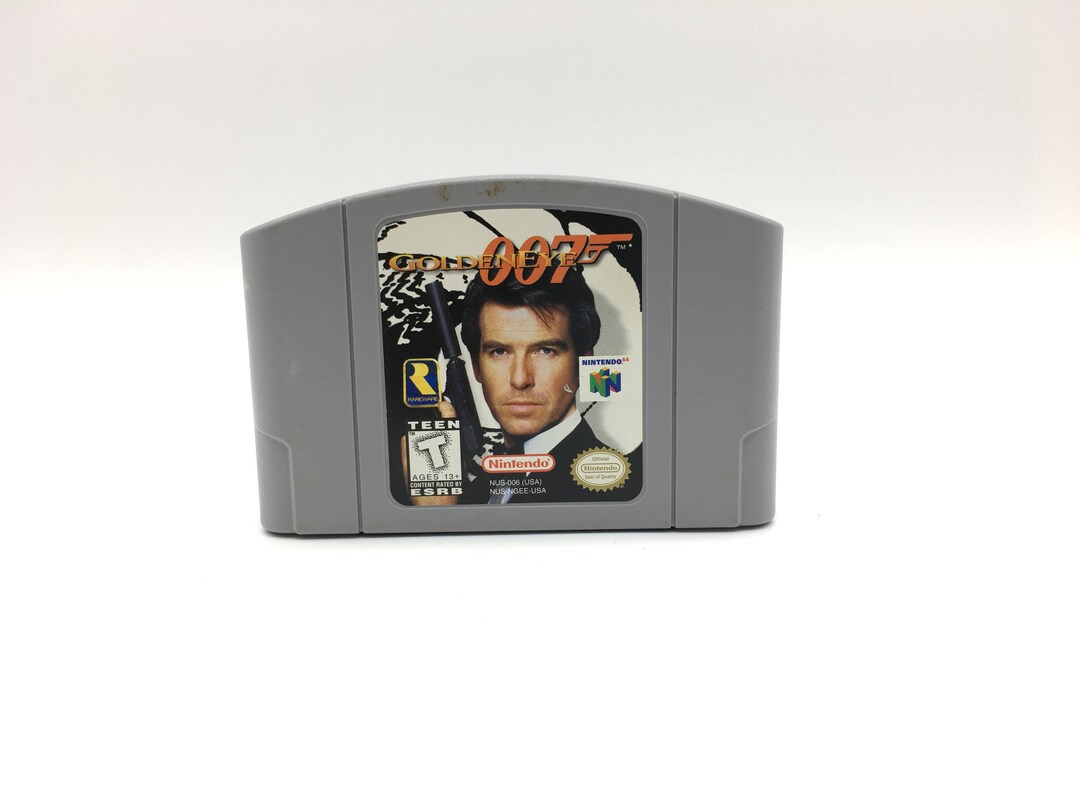 Goldeneye 007 - Original N64 Video Game Cartridge - Etsy