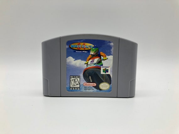 Wave Race 64 nintendo 64 1996 Vintage Video Game Jetski | Etsy