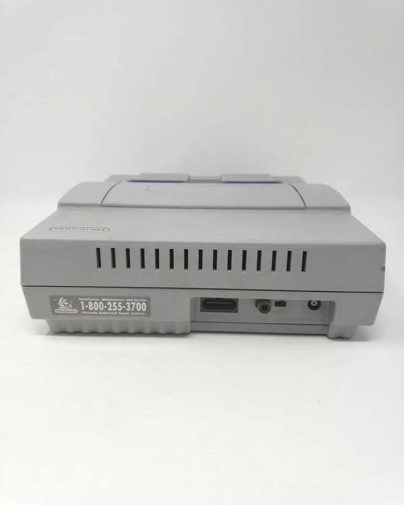 Super Nintendo SNES Console SNS-001 (no Cables, Tested) - Etsy