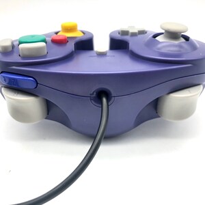 Nintendo Game Cube Blue Indigo Classic Controller Gamepad , Gamecube ...