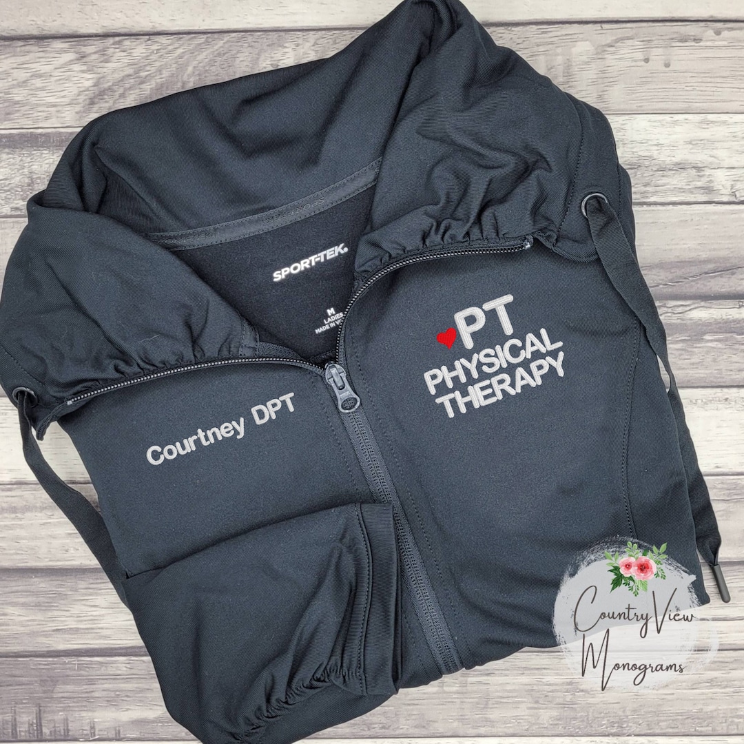 Women's Physical Therapy Heart PT Medical Jacket Stretch Sportwick ...