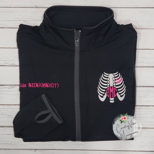 Radiology Xray Monogram Stretch Contrast Sportwick Jacket With Chest ...