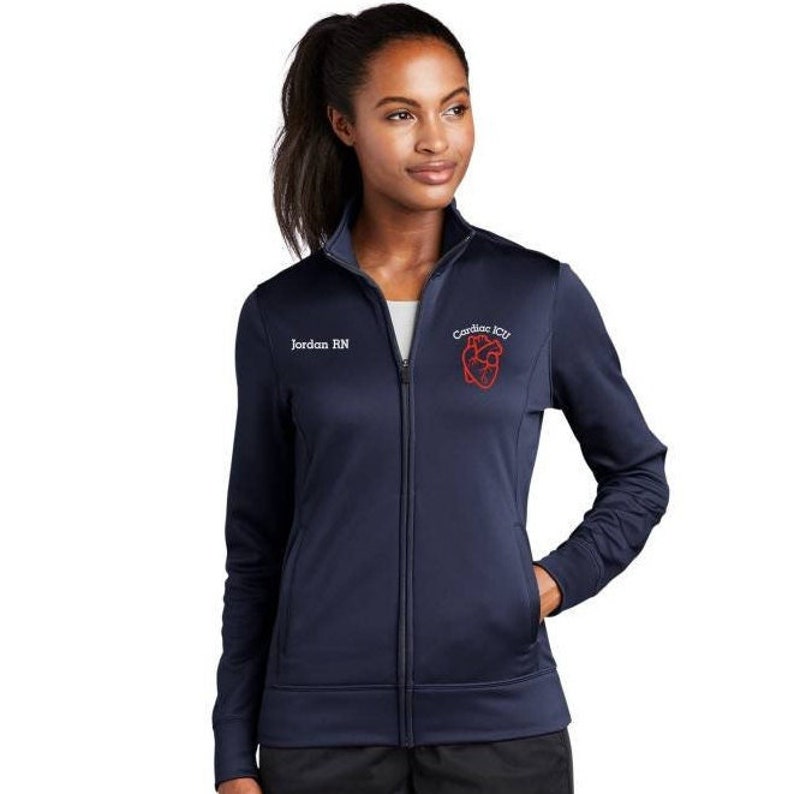 Cardiac ICU OR Any Dept Anatomical Heart Sportwick Fleece Lined Jacket ...