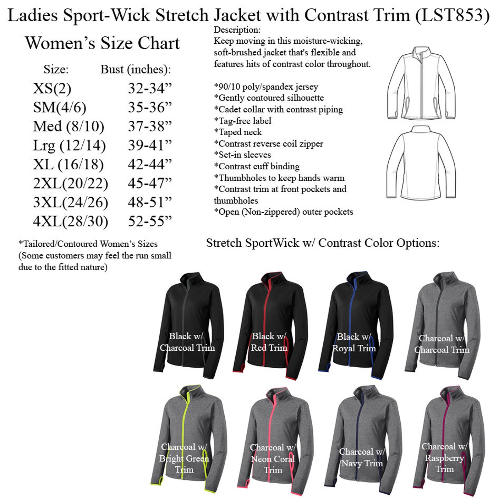 Radiology Xray Monogram Stretch Contrast Sportwick Jacket With Chest ...