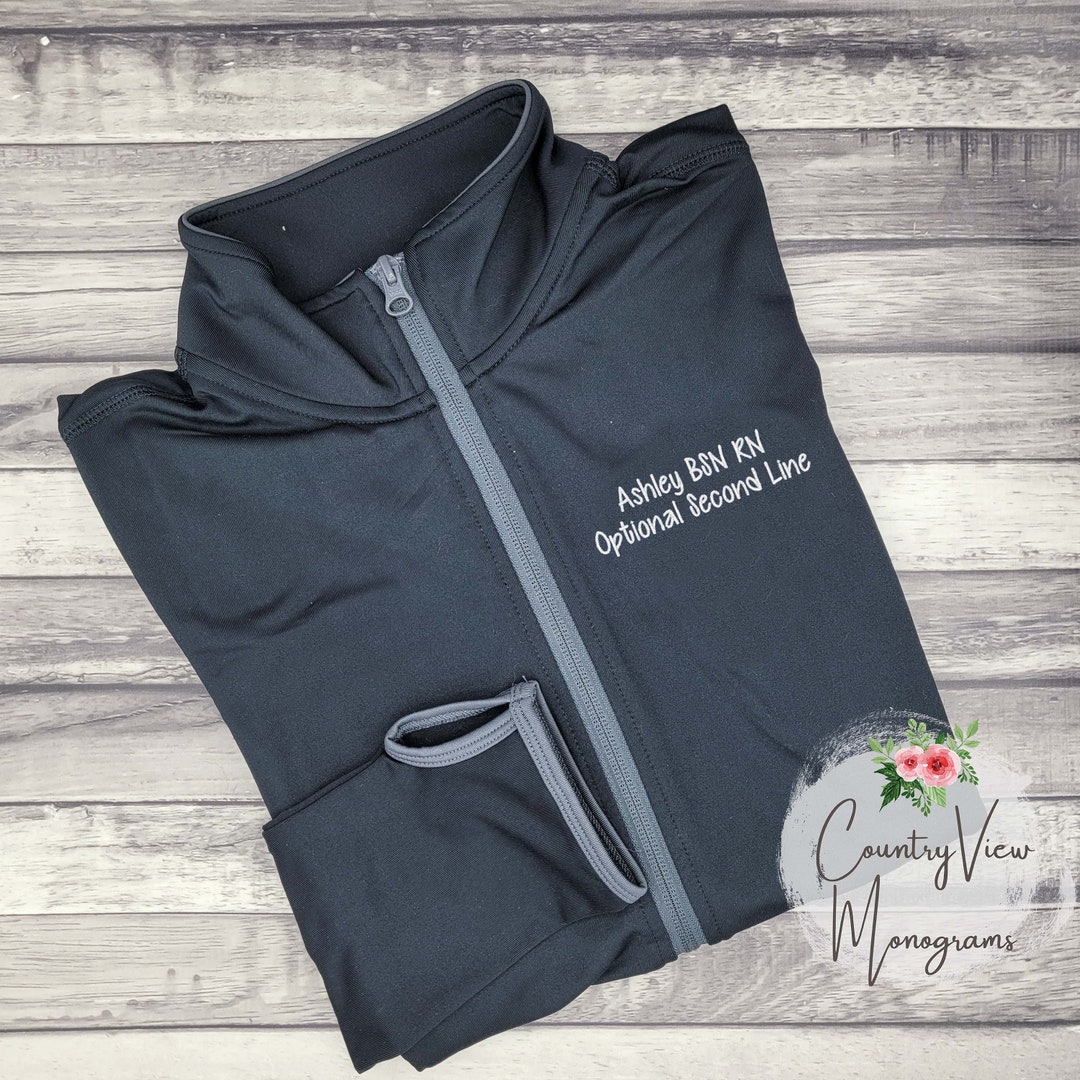 Ladies or UNISEX Fit Custom Medical Jacket for Name and Credentials ...