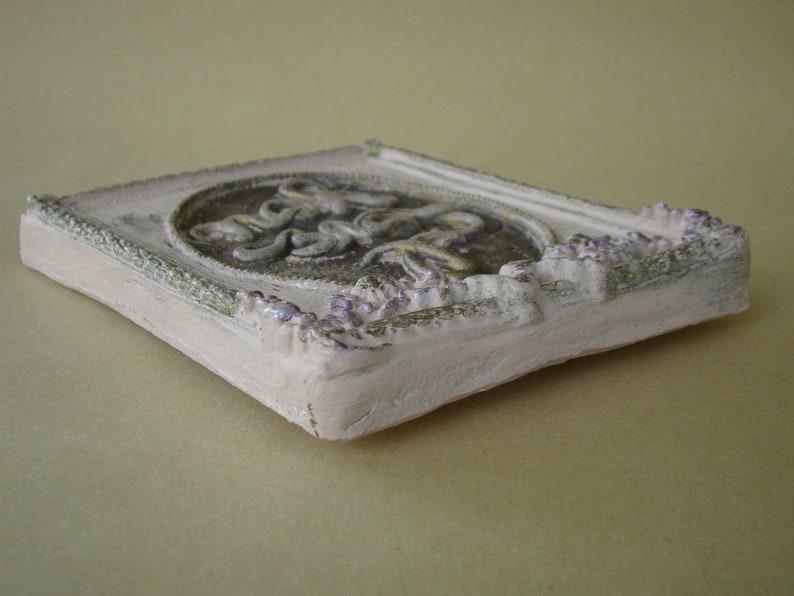 Vintage Carol Rardon Chalkware Plaque I Love You 1976 | Etsy