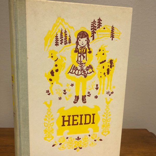 Vintage Heidi Book - Etsy