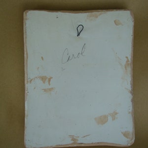 Vintage Carol Rardon Chalkware Plaque - I Love You - 1976 - Etsy