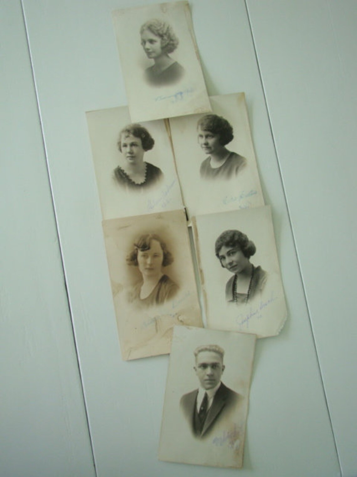 Vintage Senior Yearbook Photo Postcards From 1922 Kyote Yearbook ...