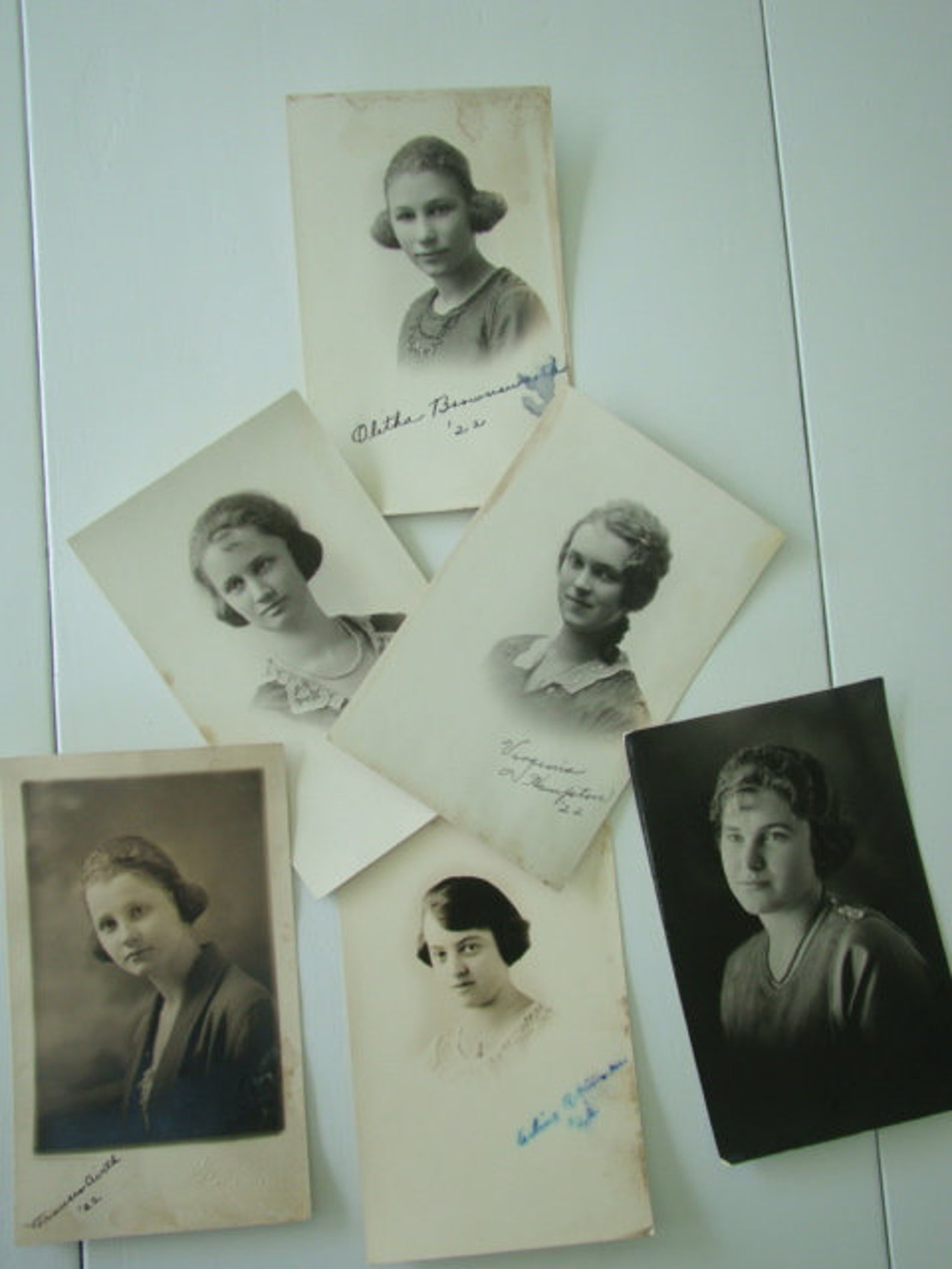 Vintage Senior Yearbook Photo Postcards From 1922 Kyote Yearbook ...