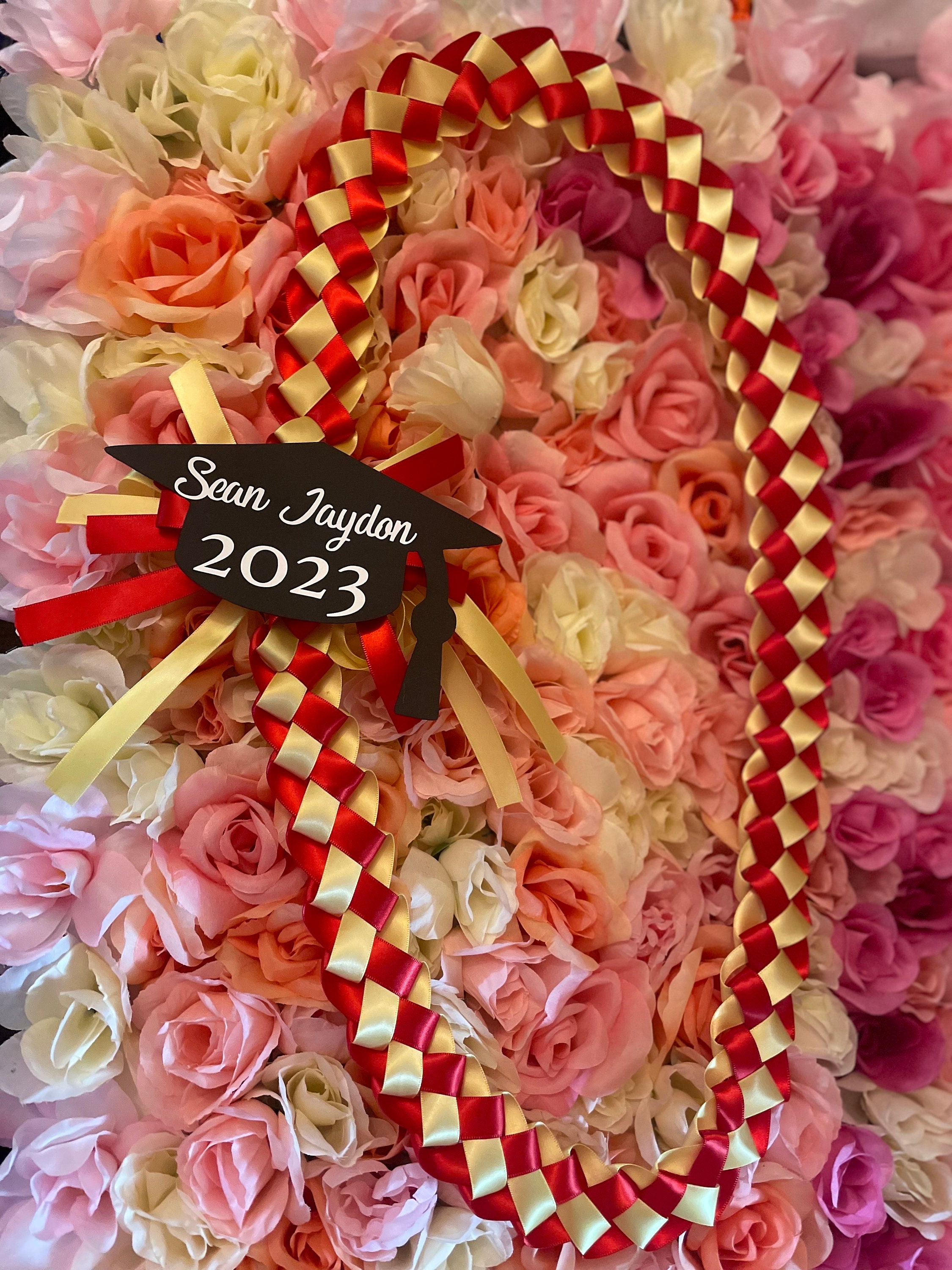 Personalized Graduation Lei - Etsy