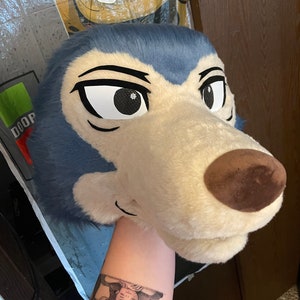 Printed to Order Legoshi Beastars Inspired Cosplay Fursuit 3D Printed ...