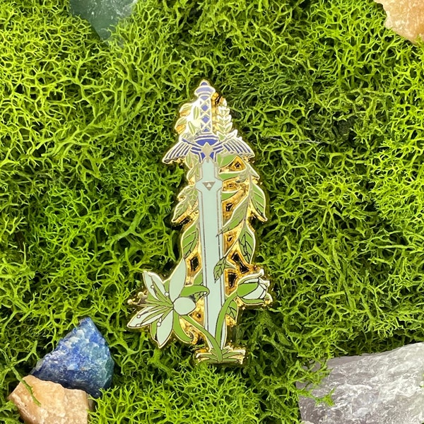 Sword Enamel Pin - Etsy