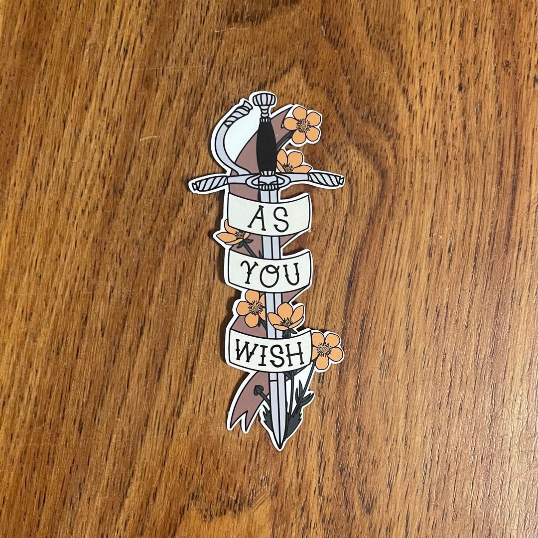 Princess Bride Sword Vinyl Sticker - Etsy