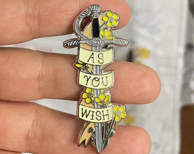 As You Wish Princess Bride Inspired Enamel Pin - Etsy