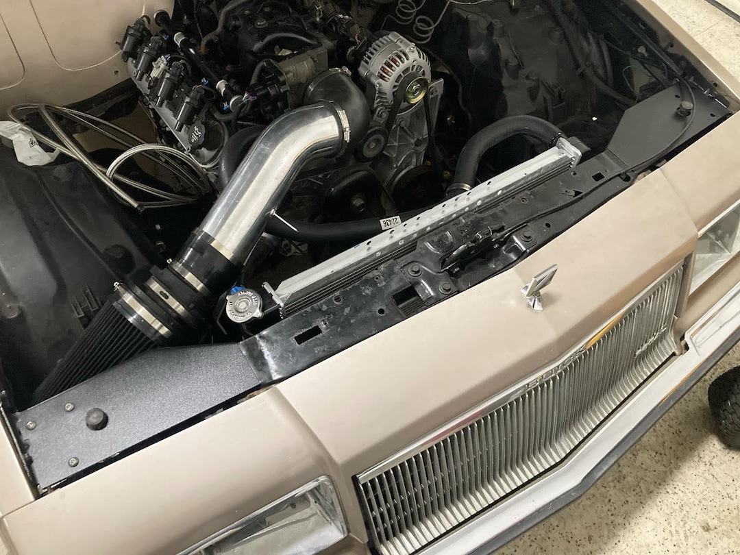 84-87 Buick Regal Grand National G Body Radiator Core Support Covers - Etsy