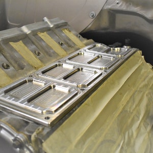 LS Gen 3 III Valley Cover Plate Billet Aluminum Carburetor Conversion ...