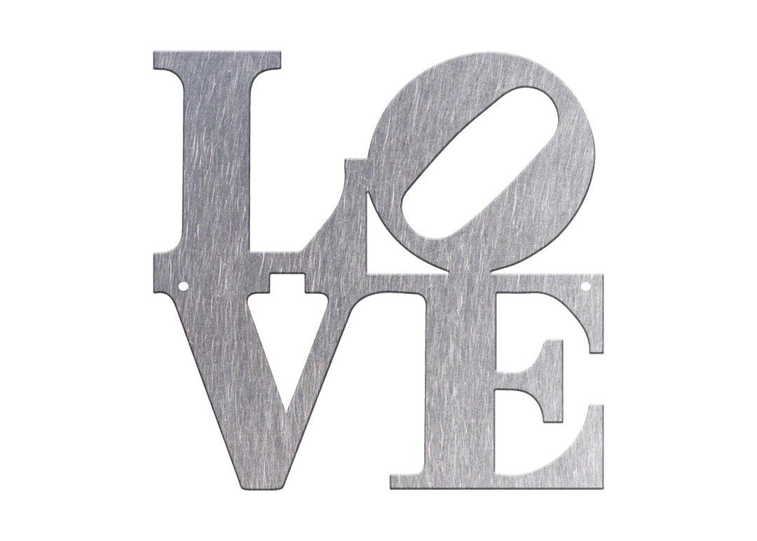 Love Block Home Wall Decor Signs Decorative Steel Metal Wall Art - Etsy
