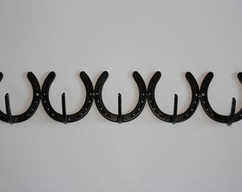 Horseshoe Hat Rack | Etsy