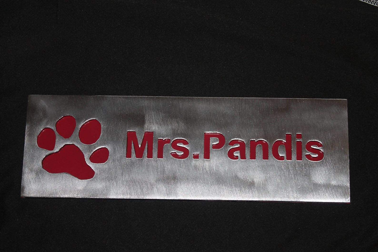 Metal Name Plates - Etsy