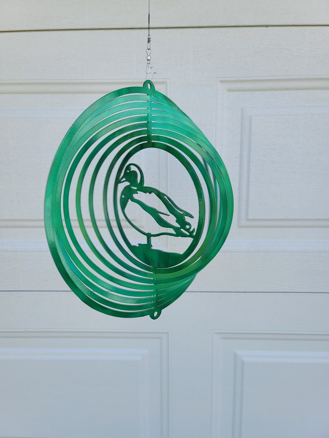 Duck Wind Spinner, Wildlife, Porch Decor, Bird Lover, Yard Art, Garden ...