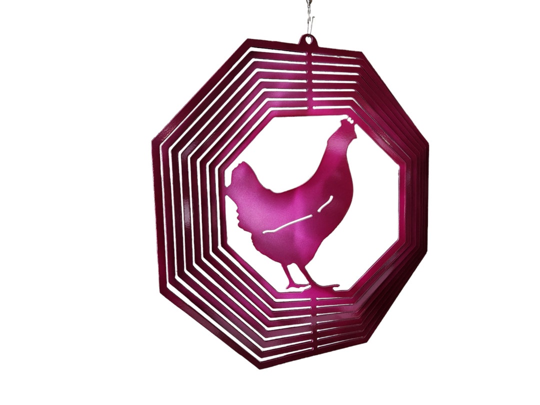 Chicken Wind Spinner, Chicken Gifts for Women, Chicken Coop Decor ...