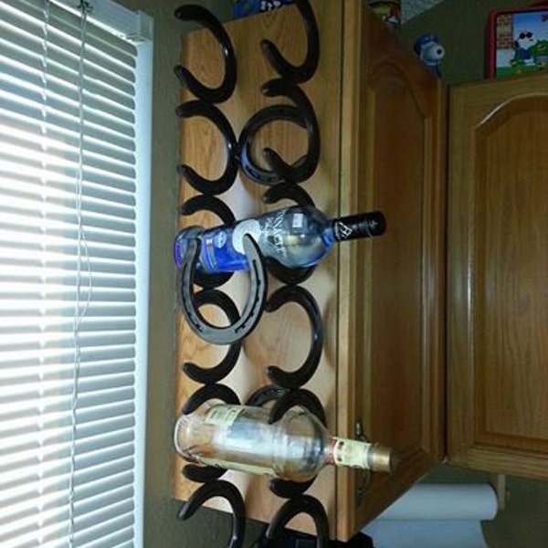 Unique Wall Wine Rack - Etsy