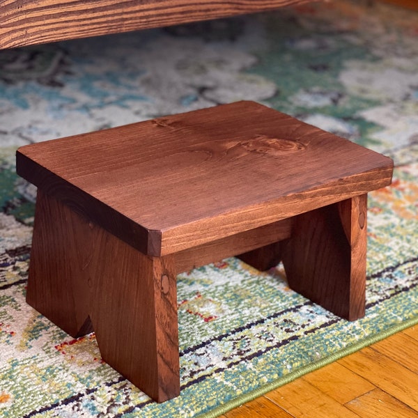 Wood Step Stool - Etsy