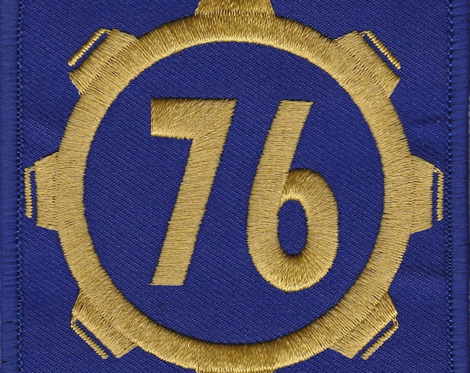 Vault 76 Fallout Style Patch Cosplay 3x3 Inches - Etsy