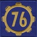 Vault 76 Fallout Style Patch Cosplay 3"x3" Inches Square Hook and Loop ...