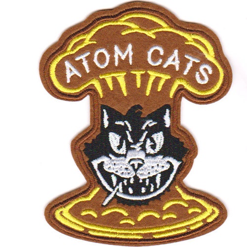 Atom Cats Fallout 4 Inspired Logo Embroidered Patch - Etsy