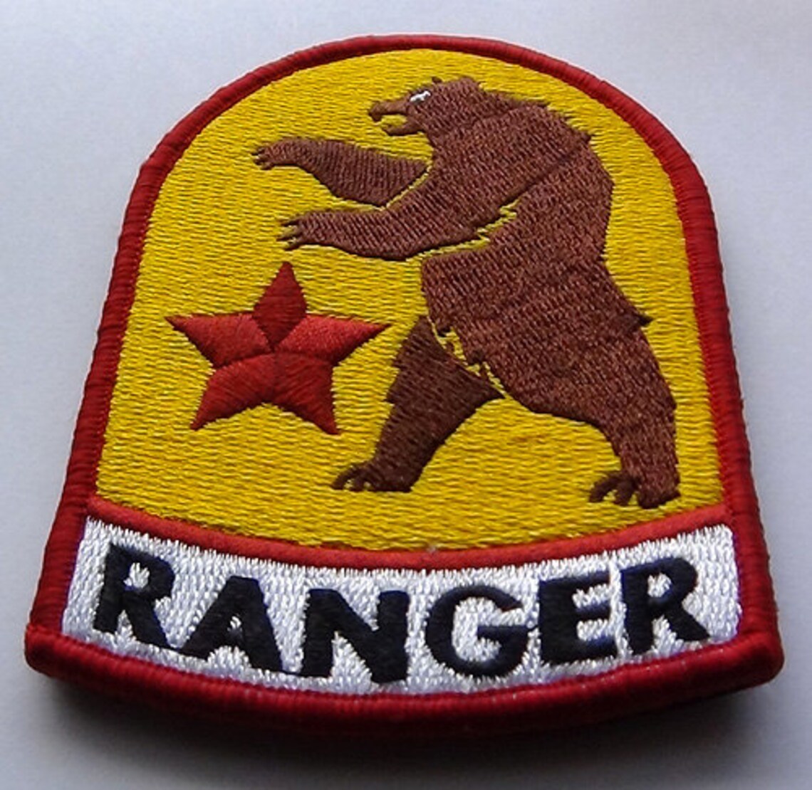 Fallout New Vegas Inspired Ranger Bear NCR Cosplay Gamer Patch - Etsy