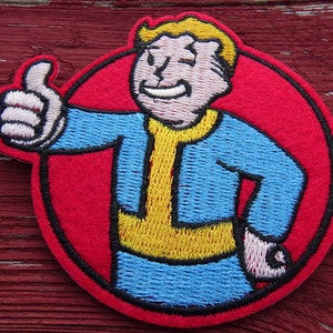 Fallout Inspired Fallout Boy Style Patch With 3x3 Cosplay Iron on ...