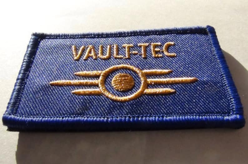 Vault-tec Fallout Insipried Patch Cosplay 3x2 | Etsy
