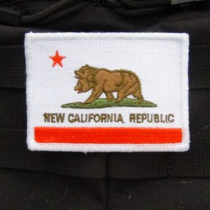 Fallout Inspired NCR Style Patch With 2.5"x3.5" Hook and Loop Backing ...