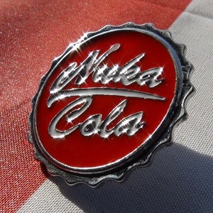 Nuka Cola Cap Pin 1.25 Inch Cosplay - Etsy