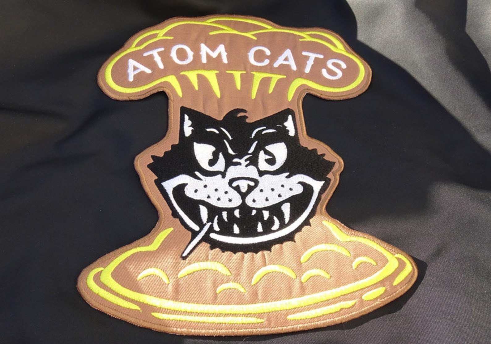 Atom Cats Fallout 4 Inspired Logo Embroidered Patch - Etsy UK