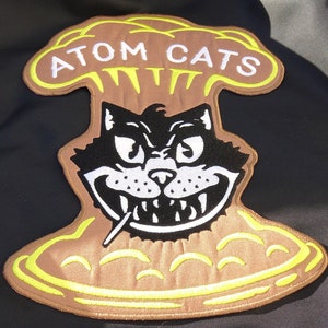 Atom Cats Fallout 4 Inspired Logo Embroidered Patch Collectible Cosplay ...