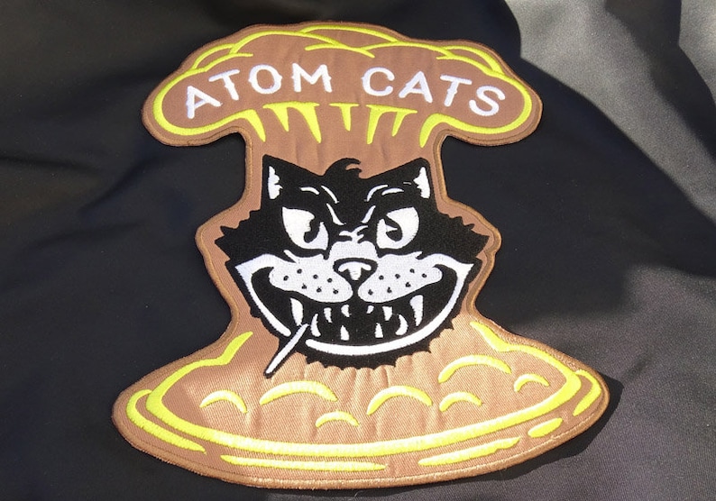 Atom Cats Fallout 4 Inspired Logo Embroidered Patch - Etsy
