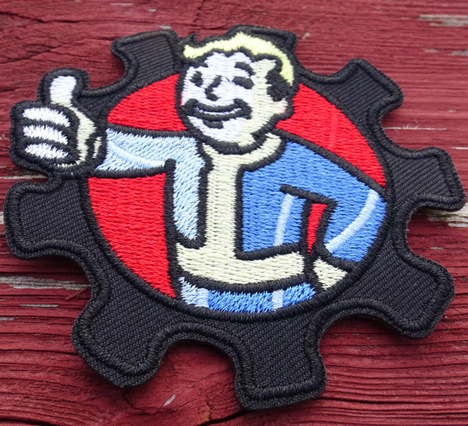 Fallout Inspired Fallout Boy Vault Door Style Patch With - Etsy