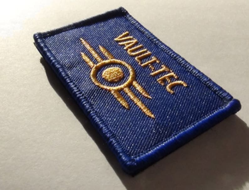 Vault-tec Fallout Insipried Patch Cosplay 3x2 | Etsy
