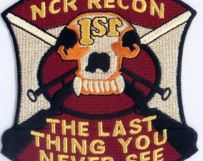 Fallout New Vegas Inspired NCR Recon Sniper Cosplay Gamer Patch Hook ...